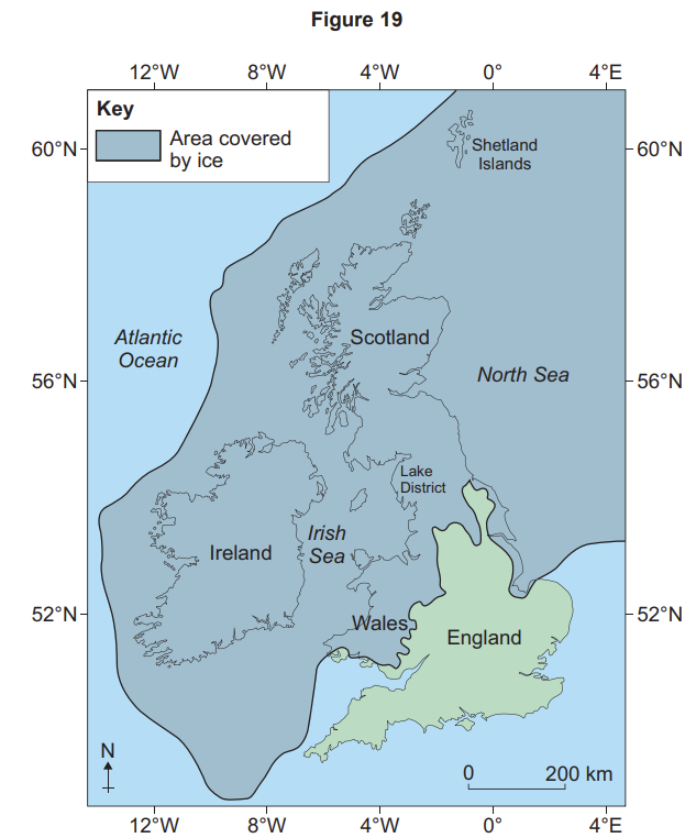Glacial Landscapes in the UK | AQA GCSE Geography Topic Questions 2018