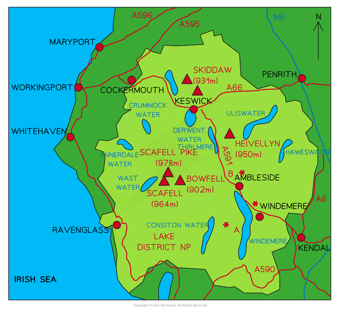 Glacial Landforms | AQA GCSE Geography Revision Notes 2018