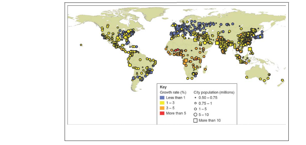 Urbanisation | AQA A Level Geography Topic Questions 2018