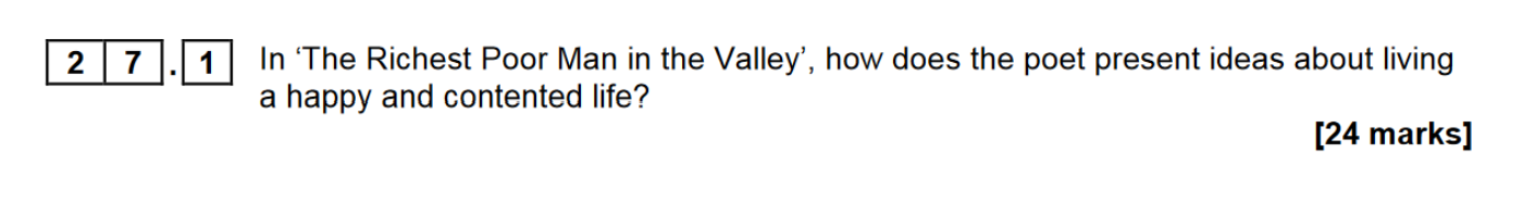 Mark Scheme & Model Answer | AQA GCSE English Literature Revision Notes ...