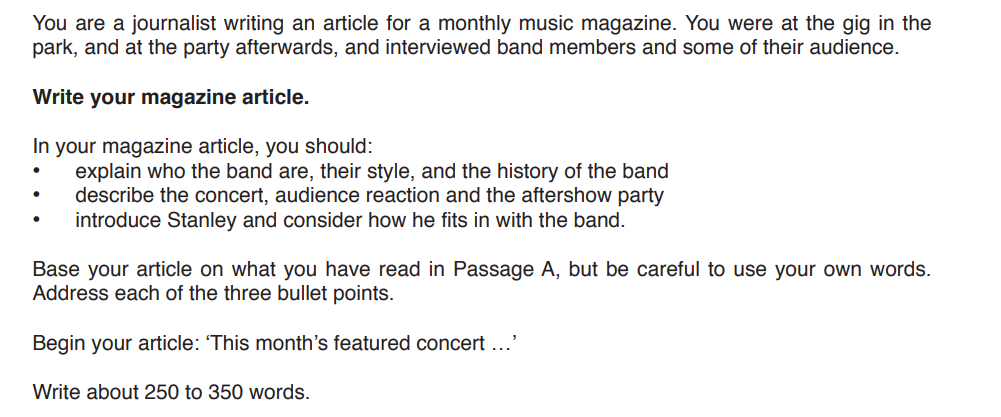 Question 3 Model Answer: Article | CIE IGCSE English Language Revision ...