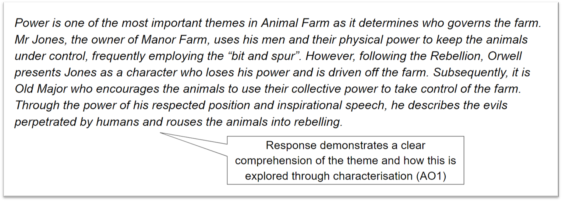 British Novel: Mark Scheme & Model Answer | Edexcel GCSE English ...