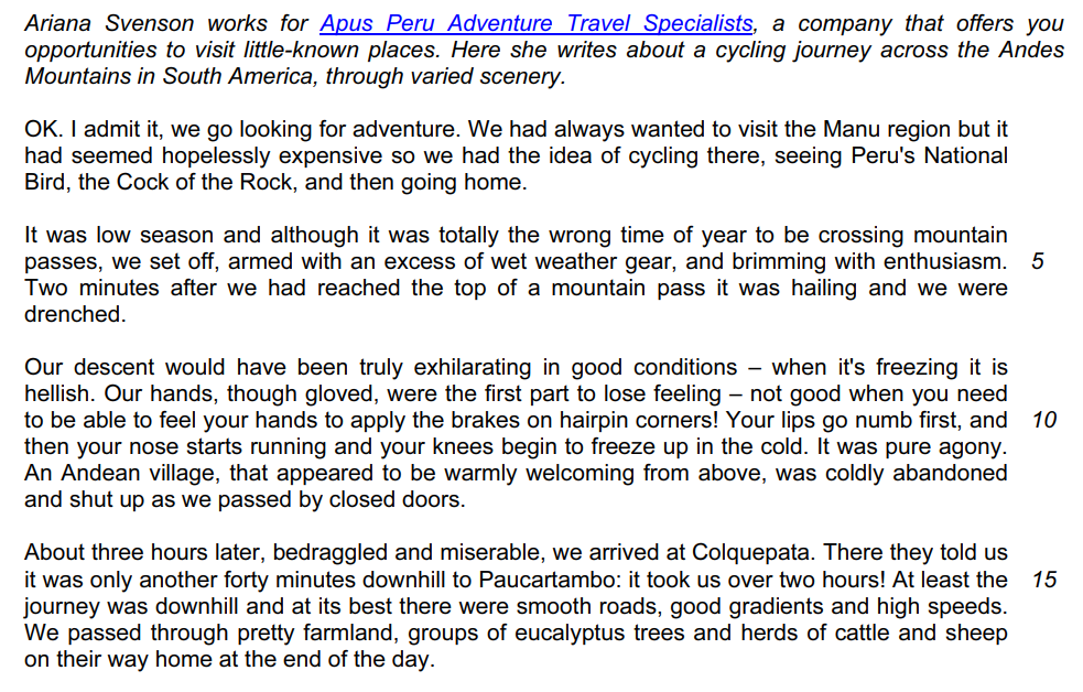 Question 3 Model Answer: Journal | CIE IGCSE English Language Revision ...