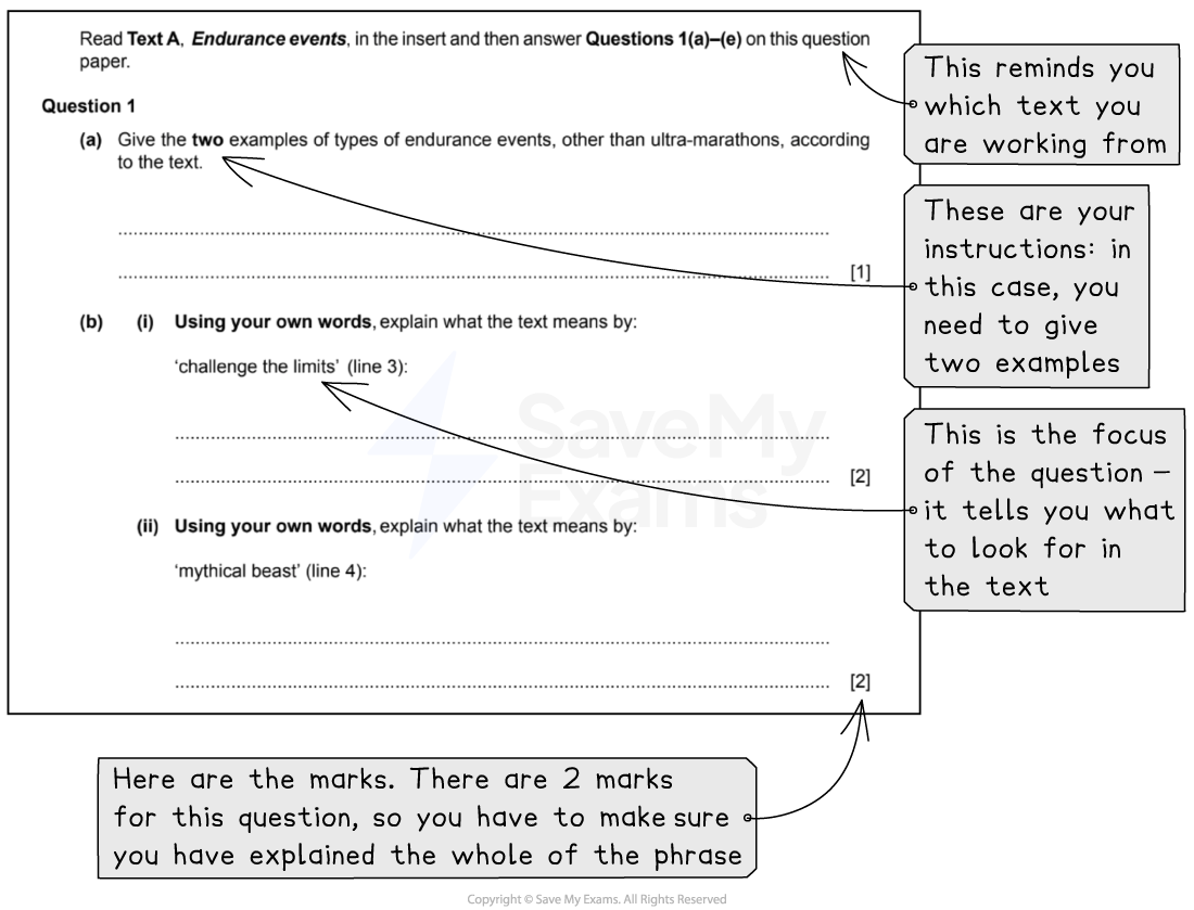 How to Answer Question 1: Comprehension | CIE IGCSE English Language ...