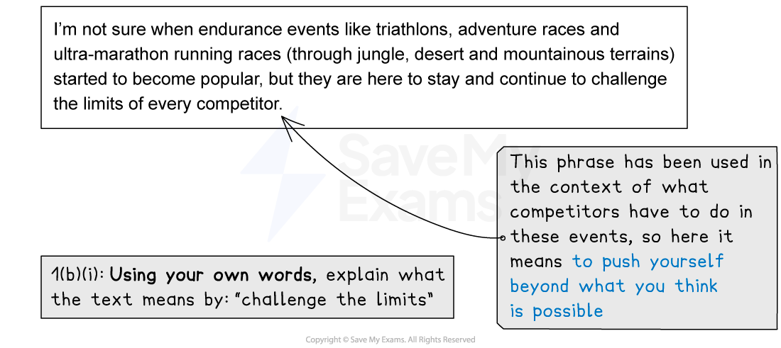Question 1 Comprehension: Model Answers | CIE IGCSE English Language ...