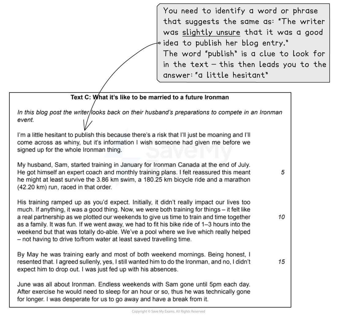 Question 2 Short-Answer Questions: Model Answers | CIE IGCSE English ...