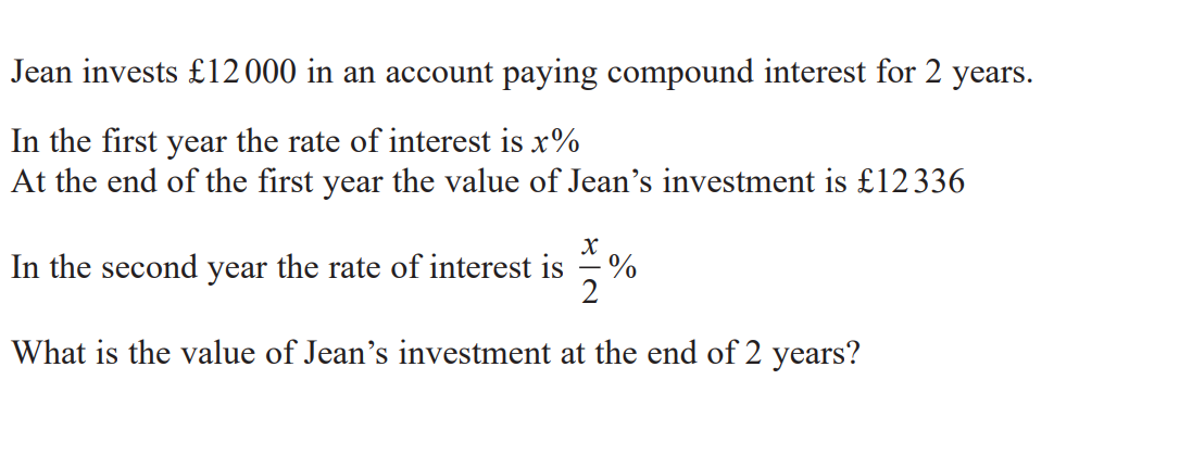 Compound Interest & Depreciation | Edexcel IGCSE Maths A: Higher Exam ...