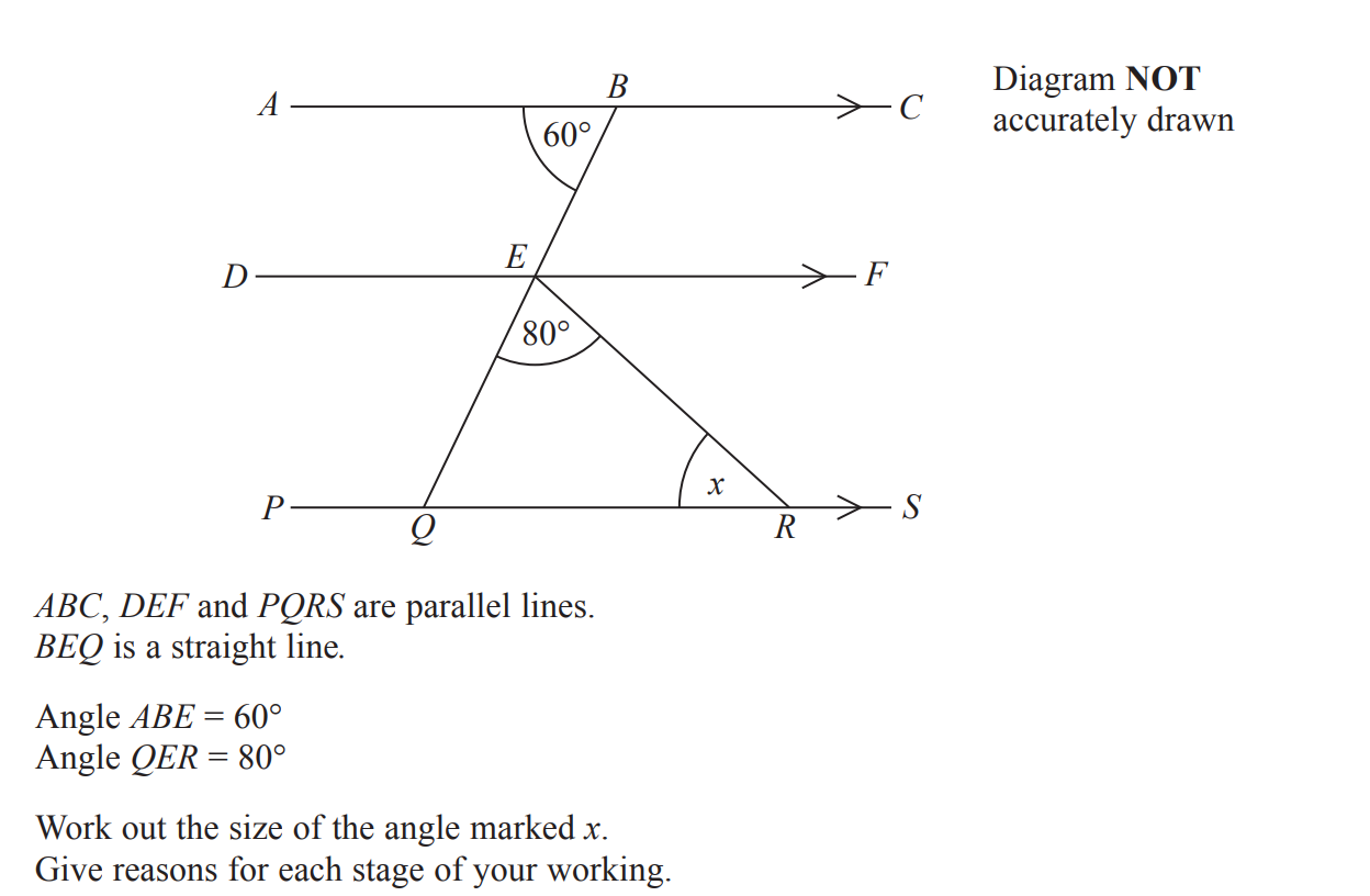 Angles in Polygons & Parallel Lines | OCR GCSE Maths: Higher Exam ...