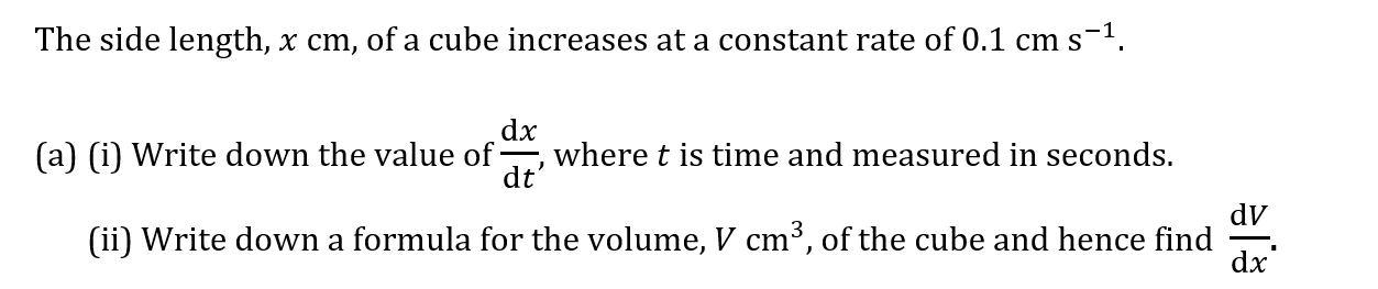 Further Applications of Differentiation | Edexcel International A Level ...