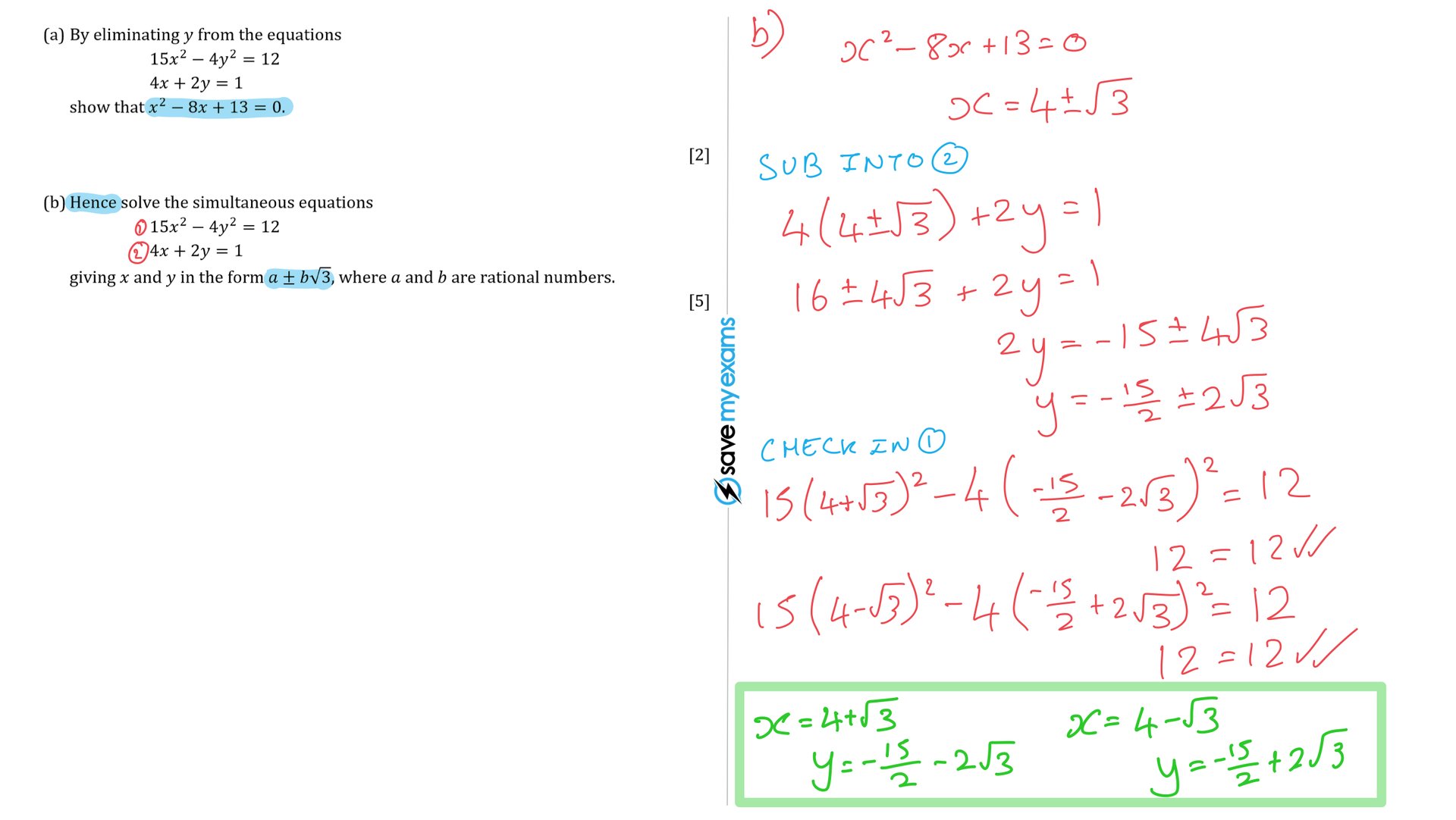 Simultaneous Equations Worksheet A Level: Mastering the Art of Solving