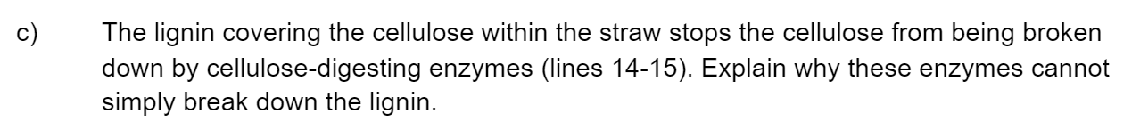 Comprehension (AS Only) | AQA AS Biology Topic Questions 2016