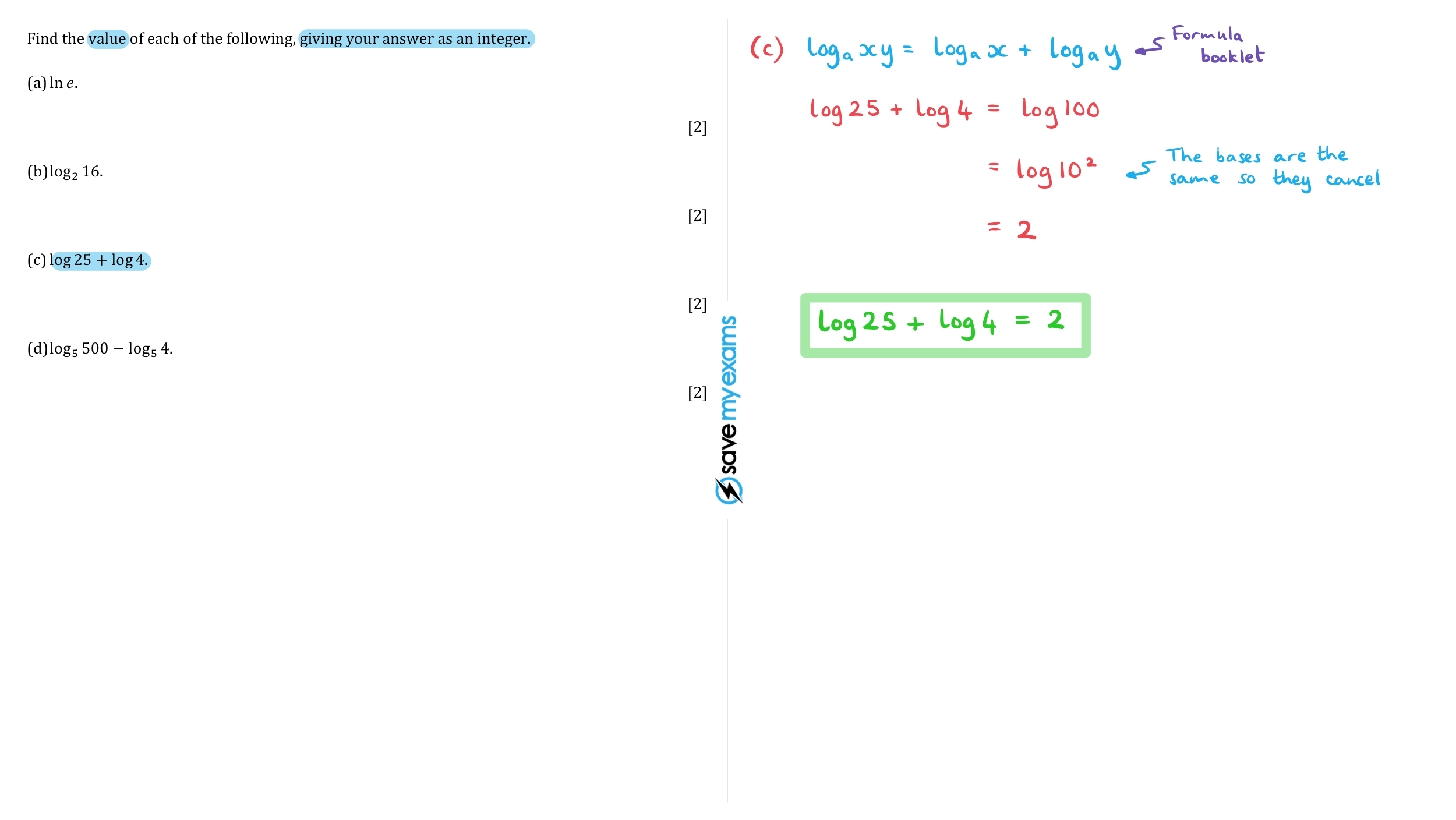 Exponential Ib Maths Resources From British