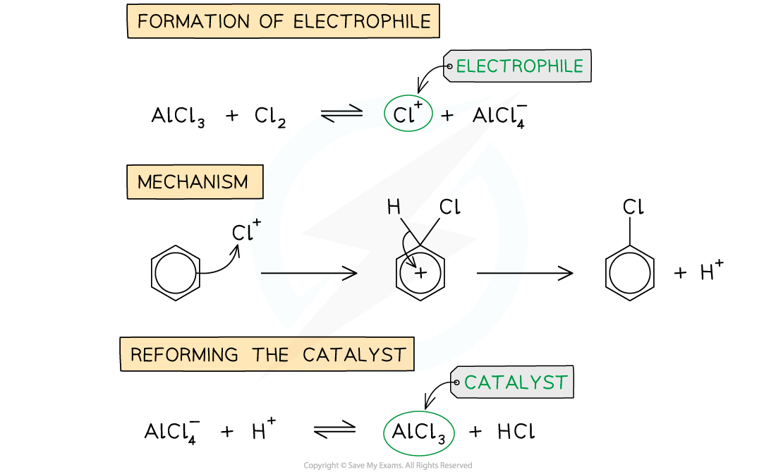 Electrophilic Aromatic Substitution Mechanism Chlorination