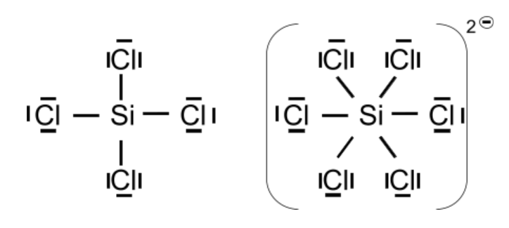 Lewis Structure Of Sicl4