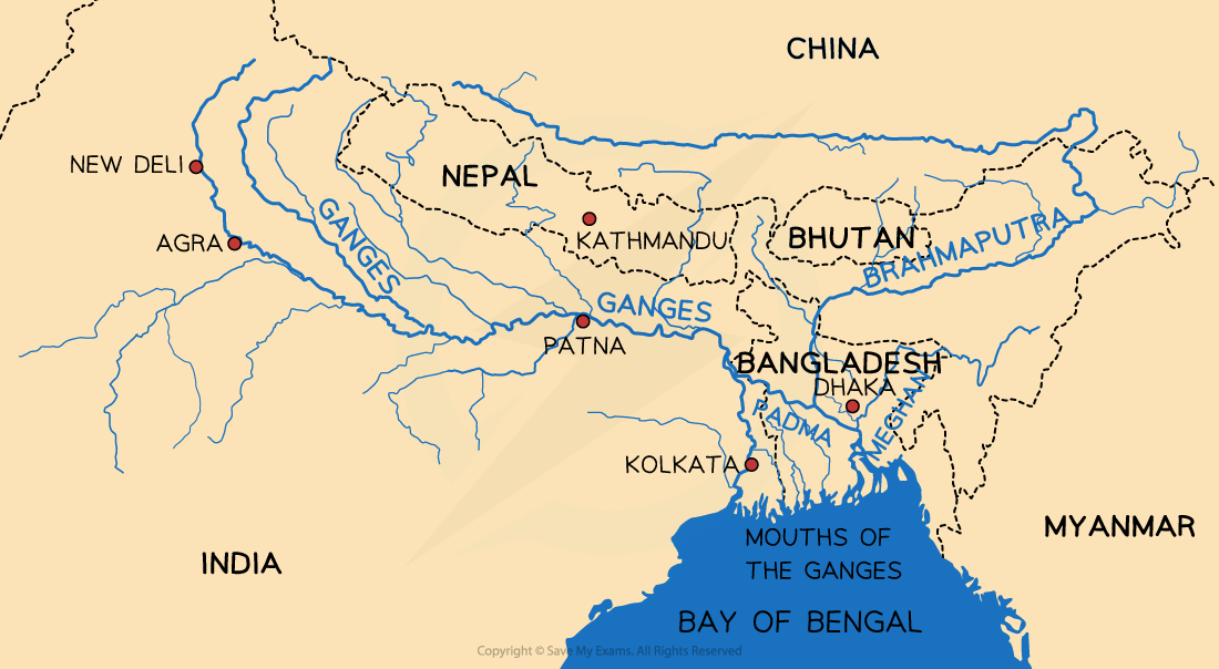 Brahmaputra Map