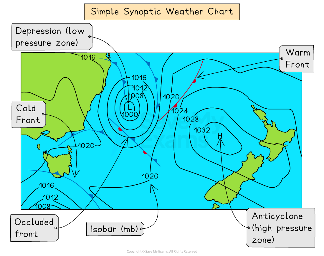 Top Tips On Weather How To Read A Synoptic Chart
