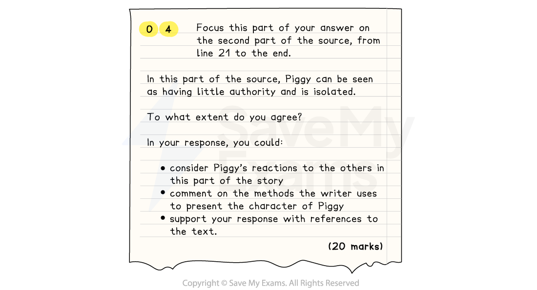 Aqa English Language Gcse Paper 1 Question 4 Help The