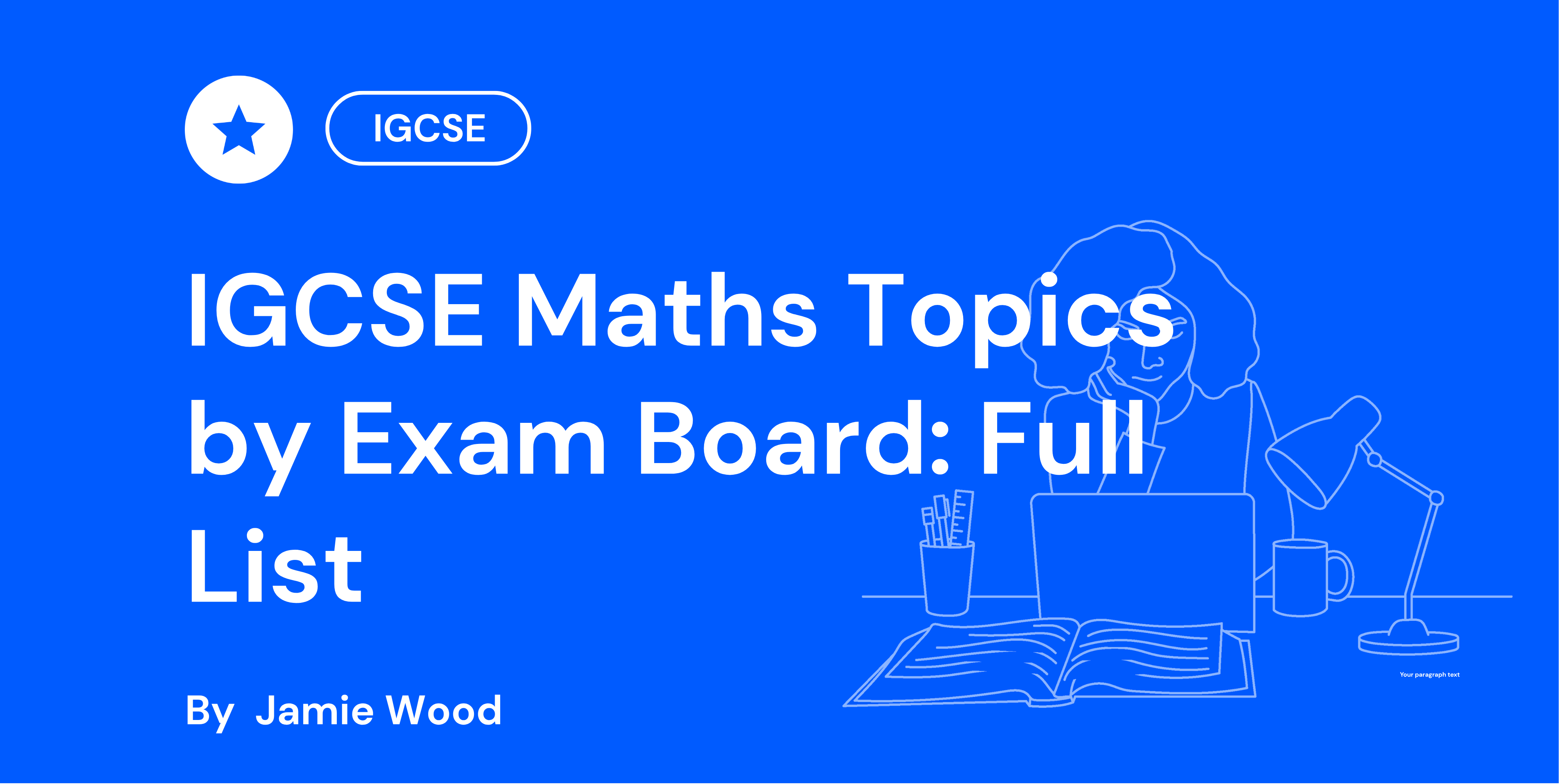 IGCSE Maths Topics by Exam Board: Full List