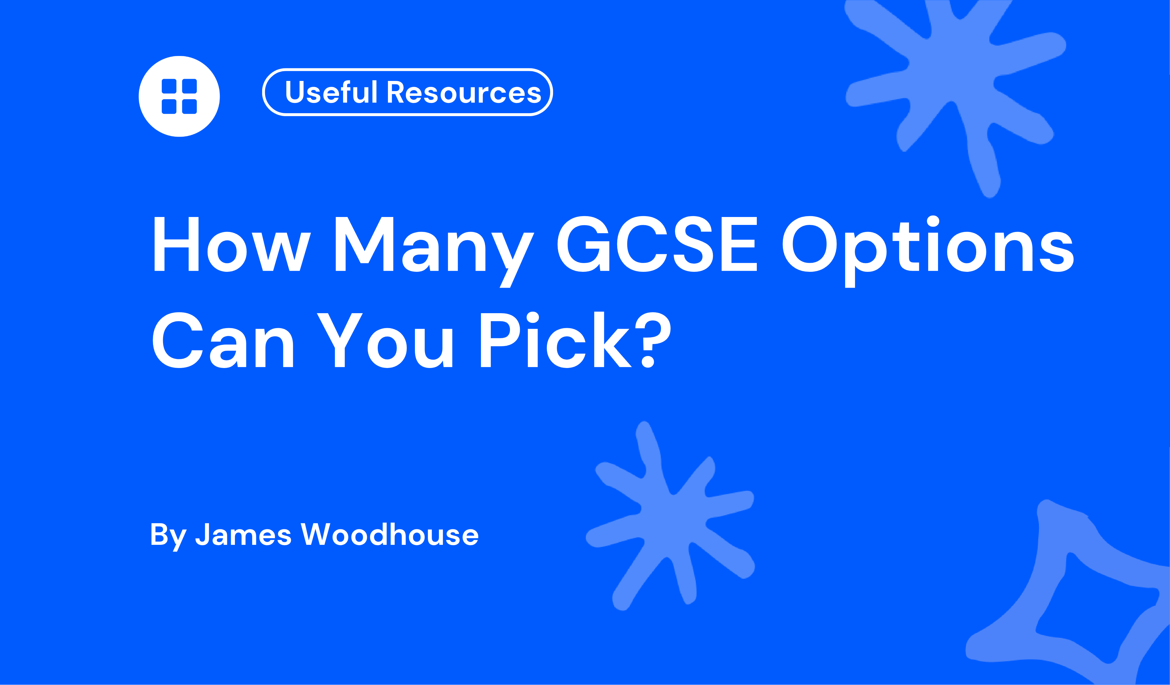 How Many GCSE Options Can You Pick?