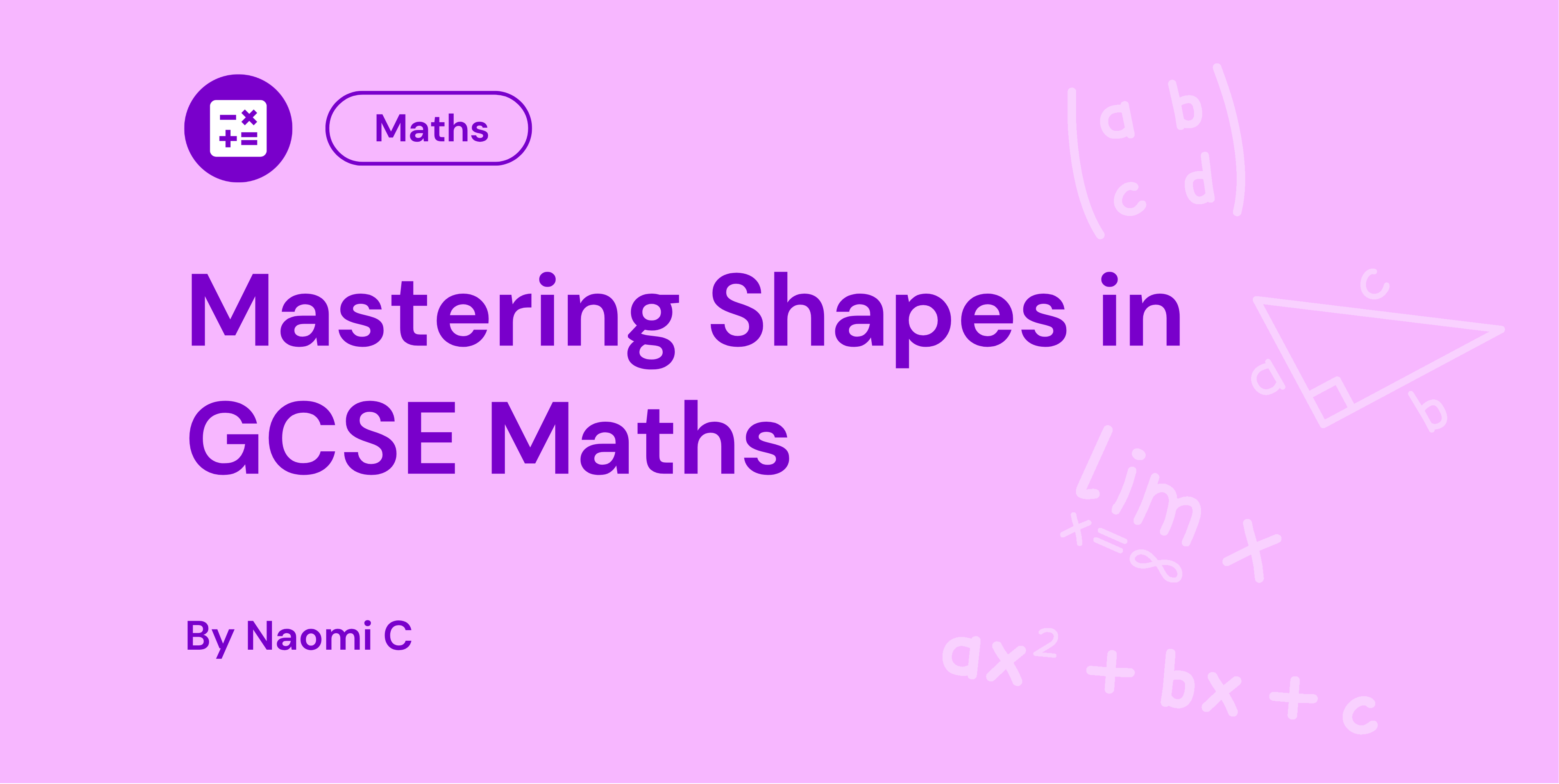 Mastering Shapes in GCSE Maths