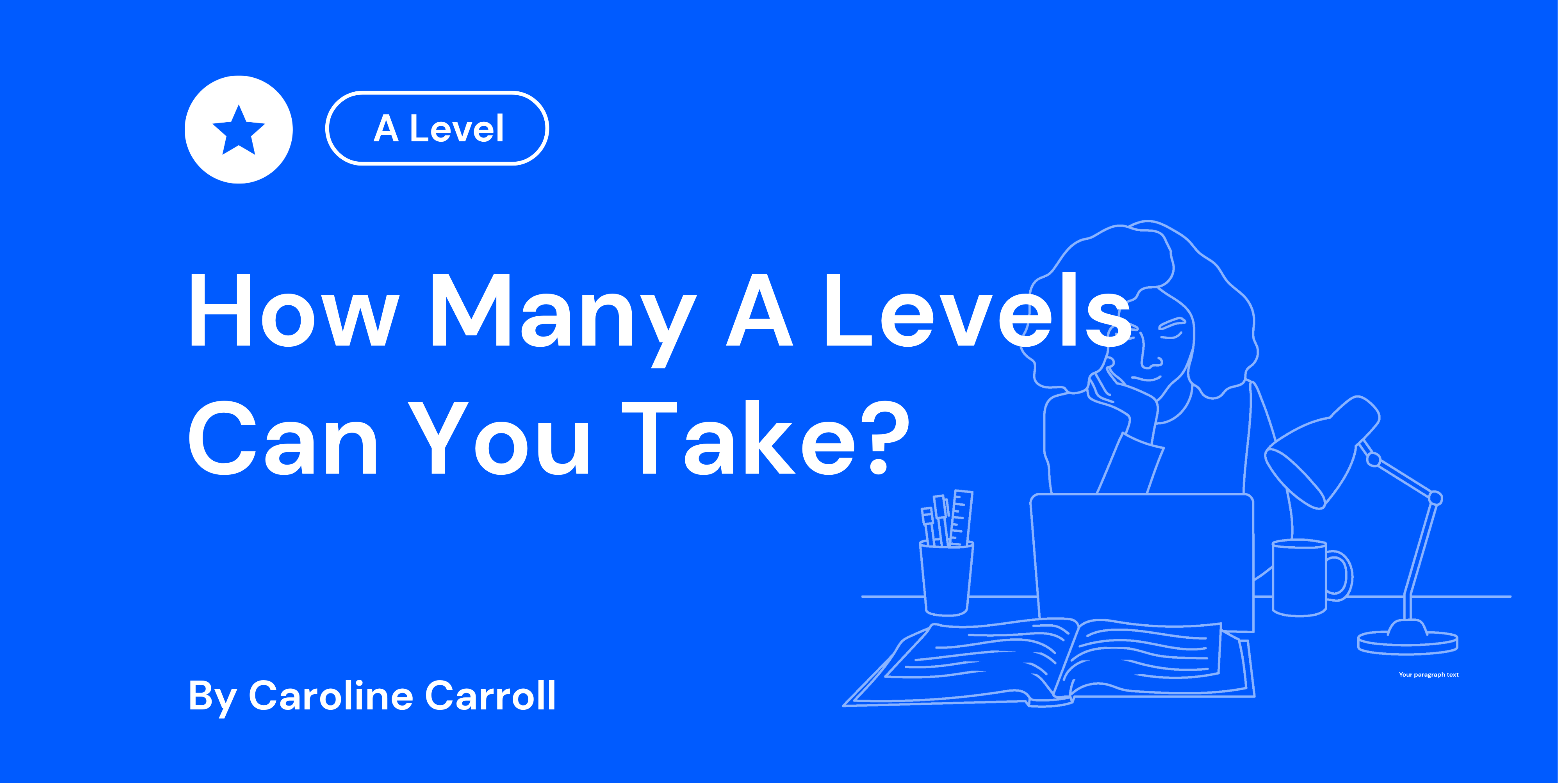 How Many A Levels Can You Take?