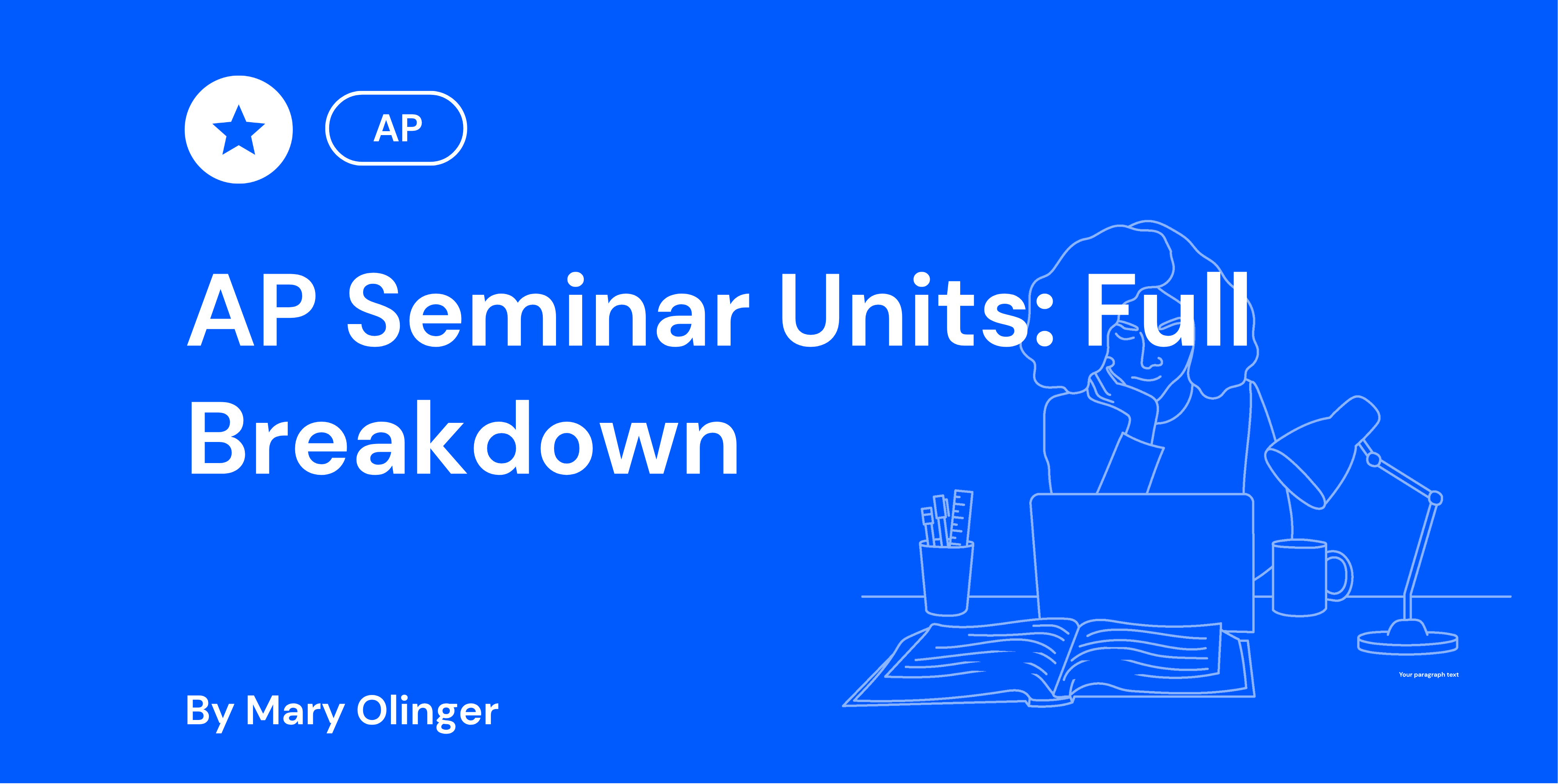 AP Seminar Units: Full Breakdown