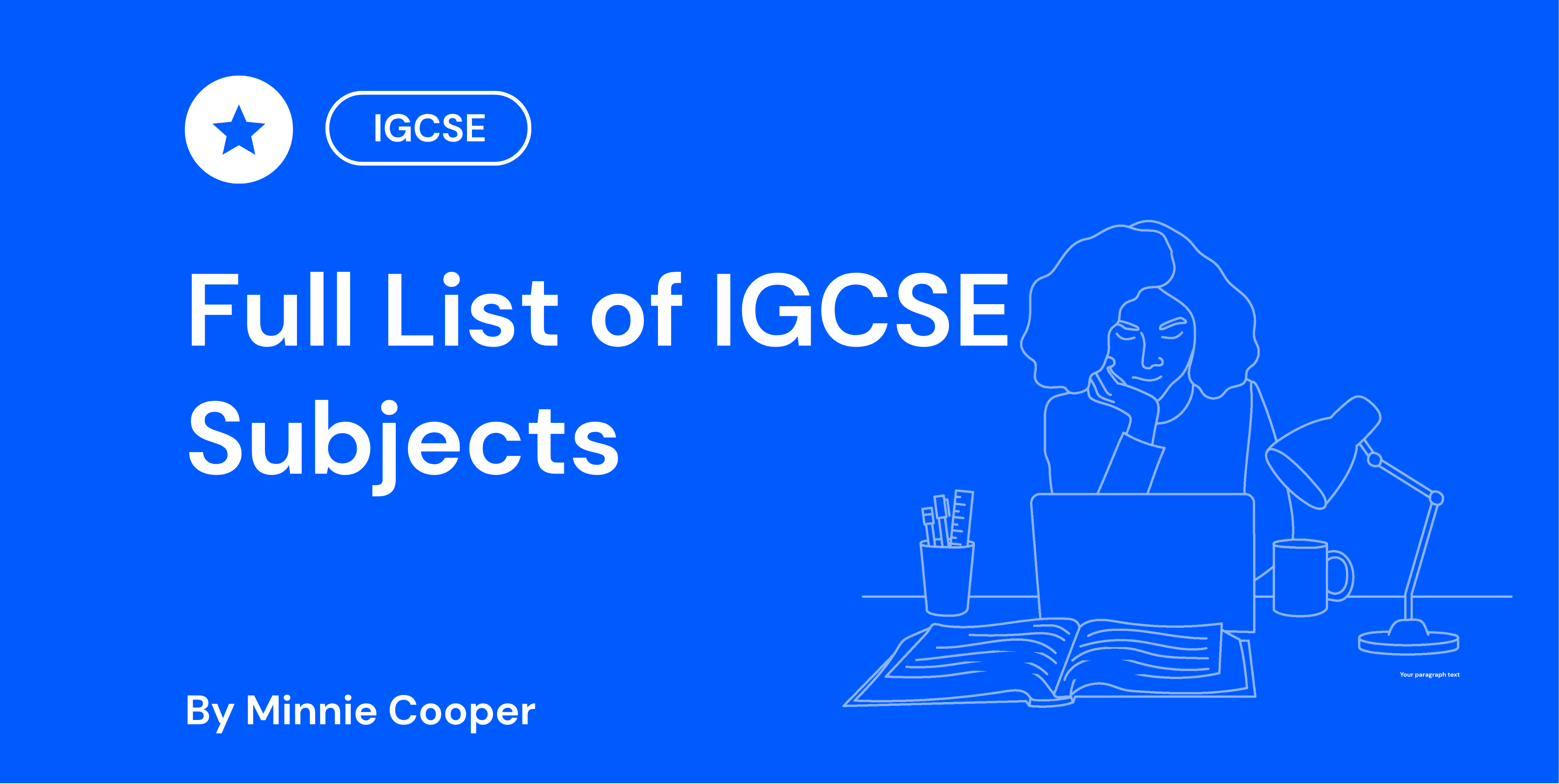Full List of IGCSE Subjects