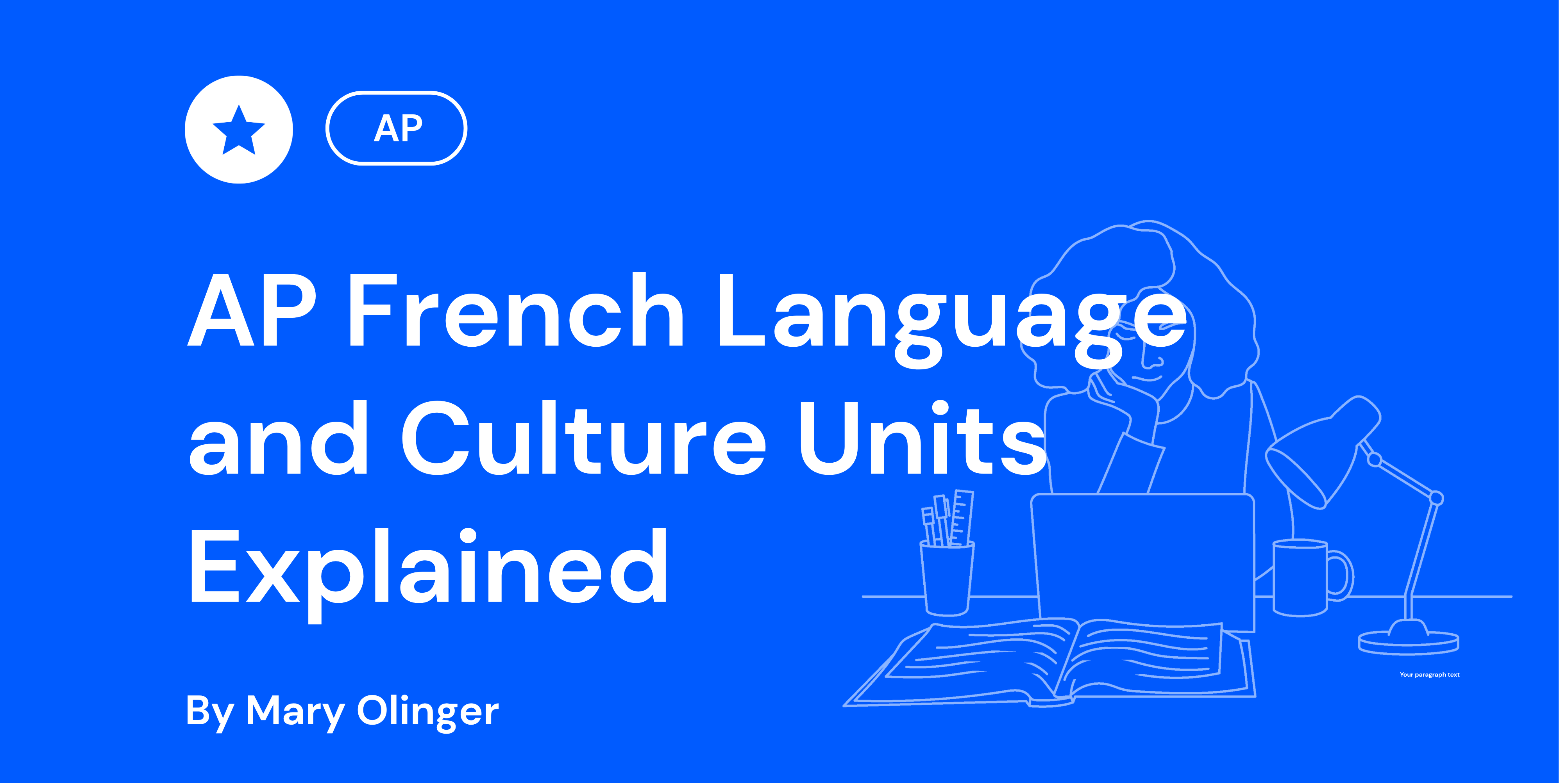 AP French Language and Culture Units Explained