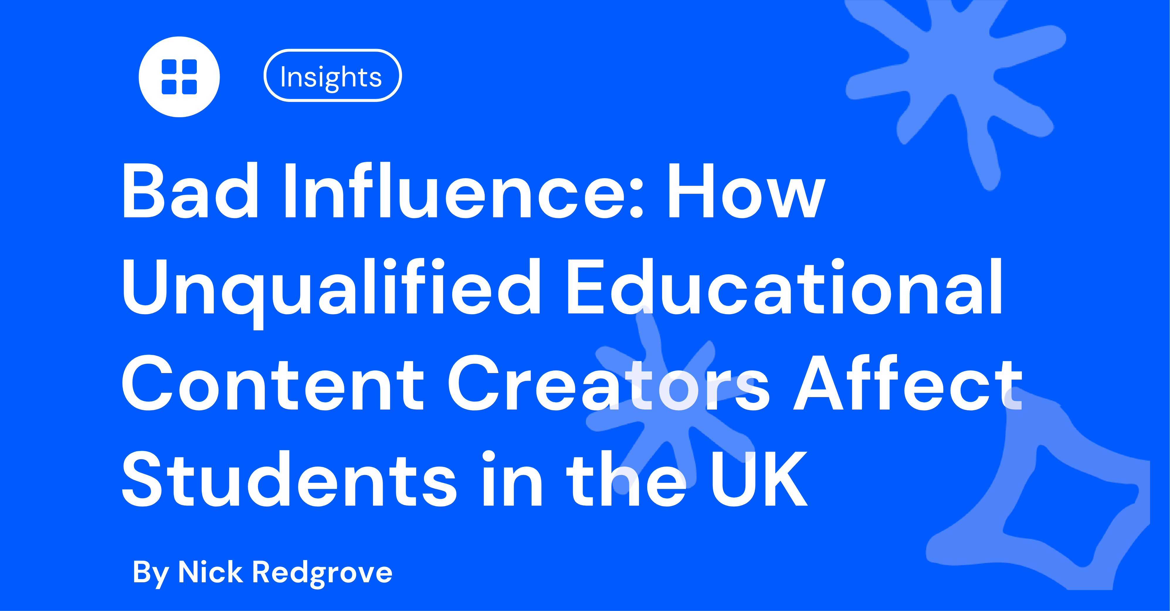 Bad Influence: How Unqualified Educational Content Creators Affect ...
