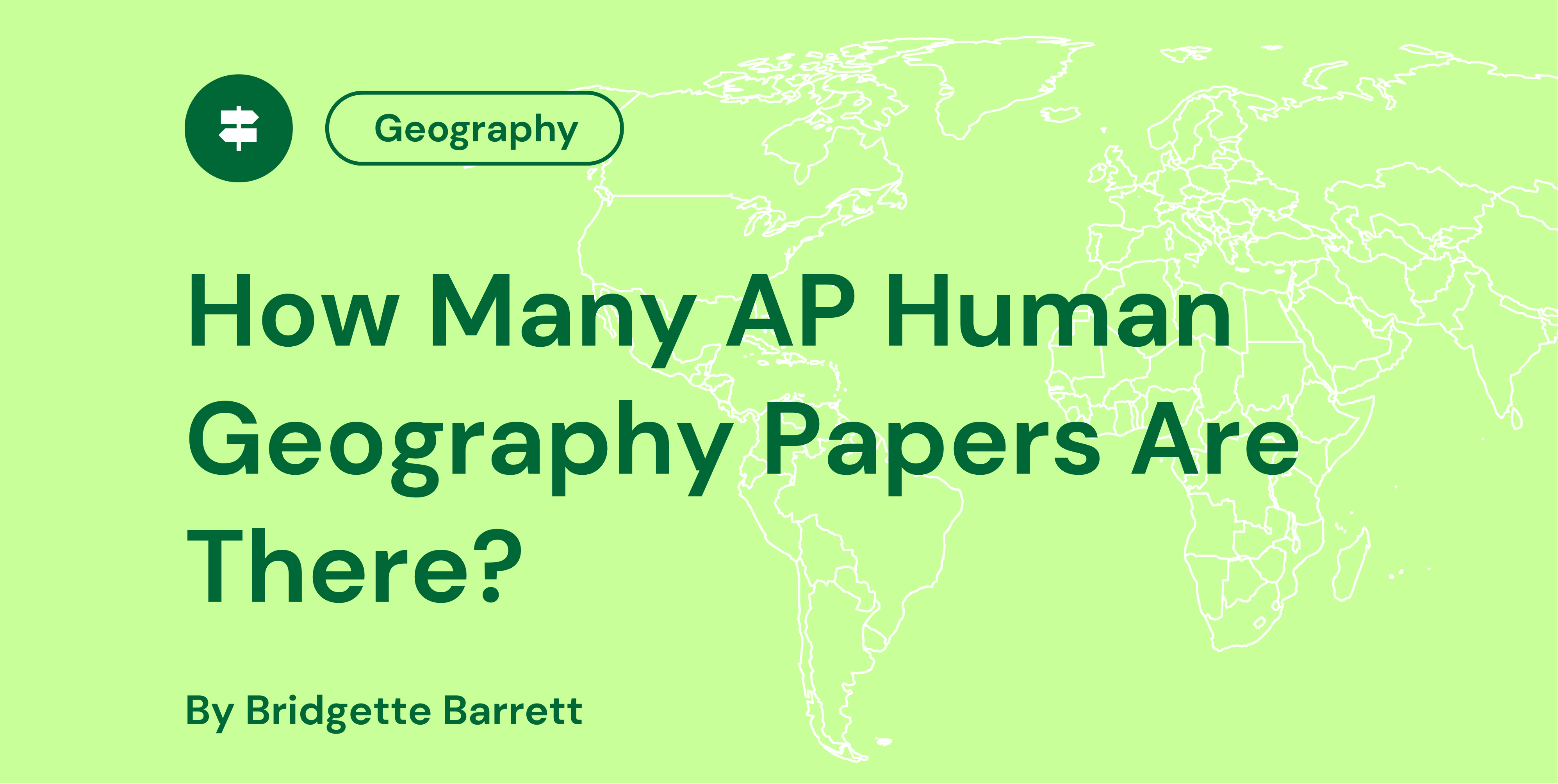 How Many AP Human Geography Papers Are There?