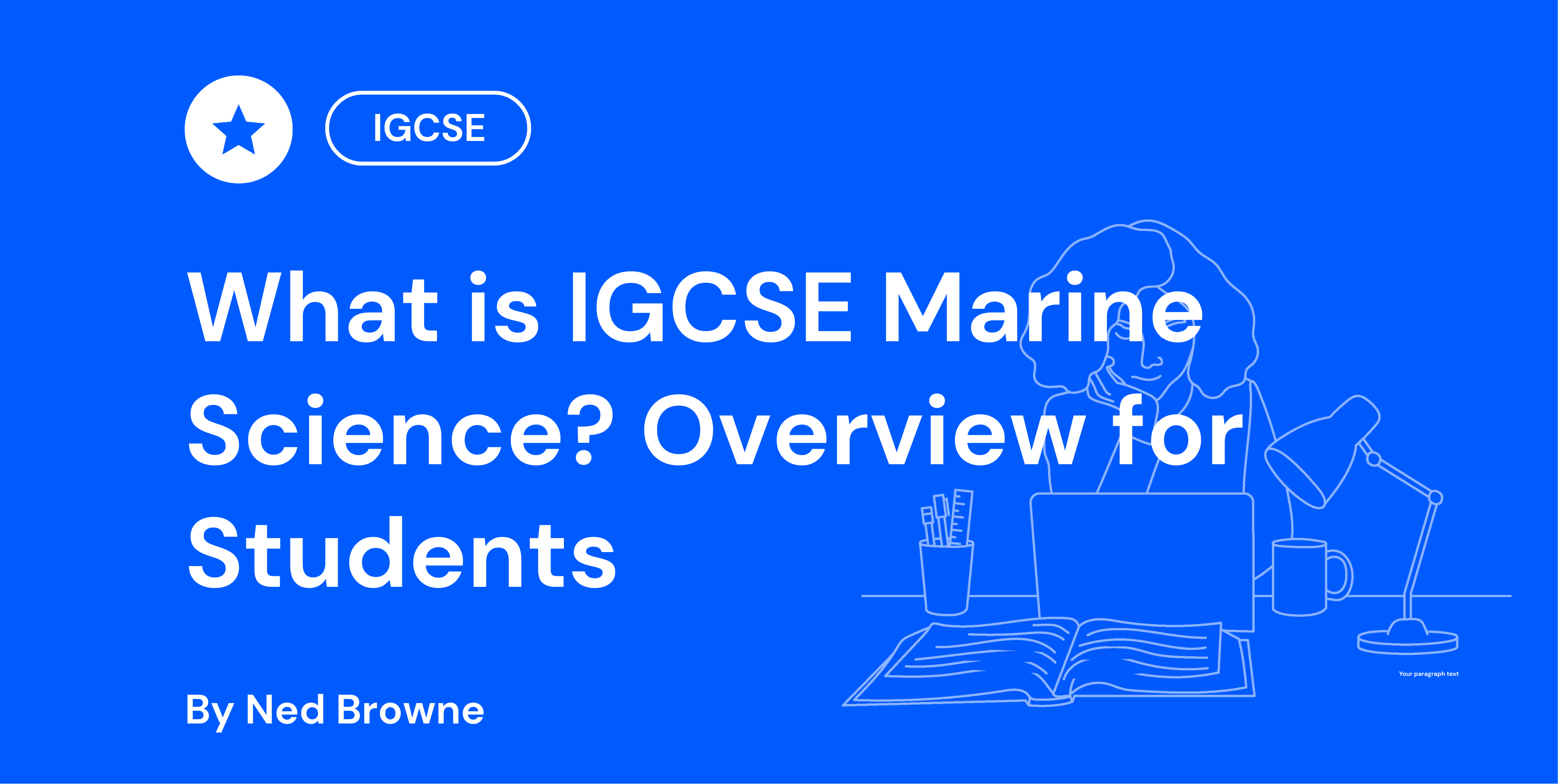 What is IGCSE Marine Science?
