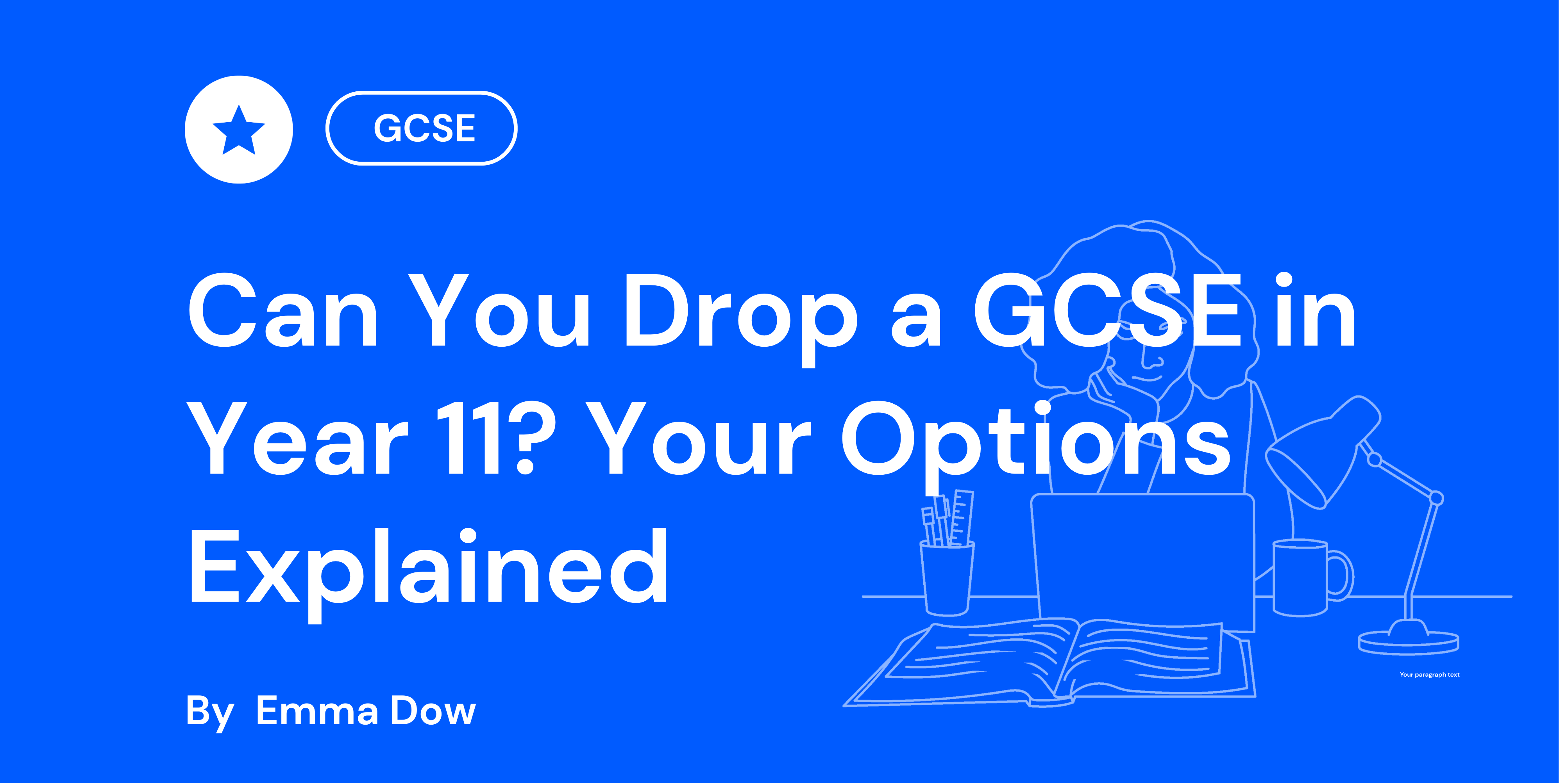 Can You Drop a GCSE in Year 11? Your Options Explained