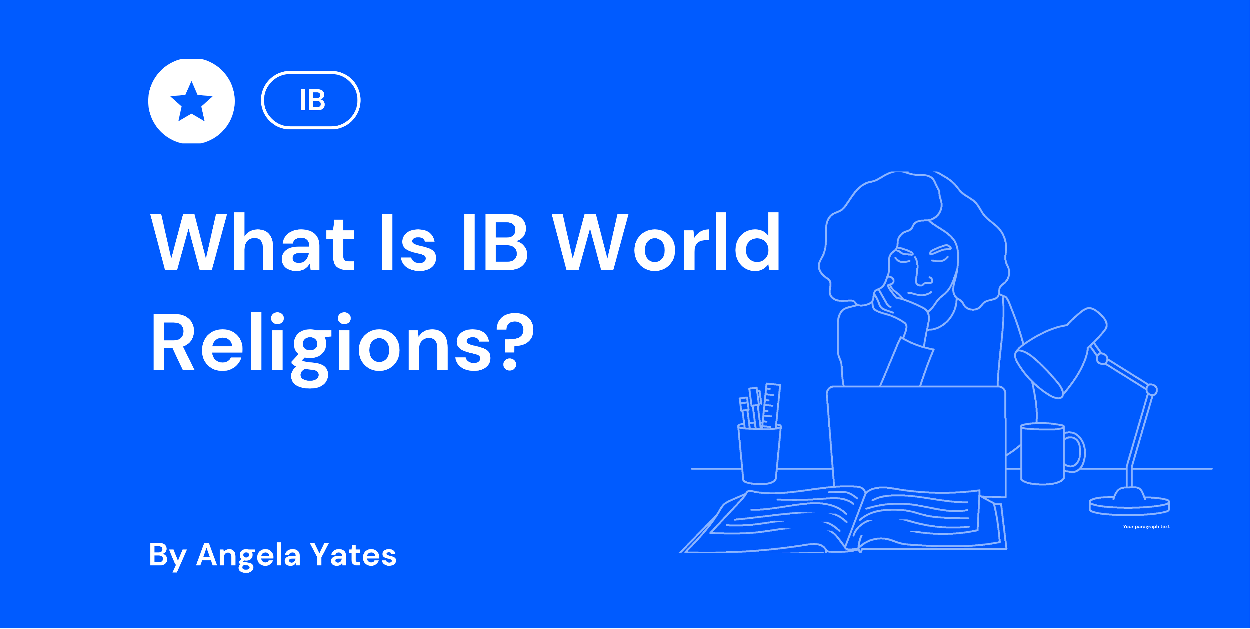 What Is IB World Religions?