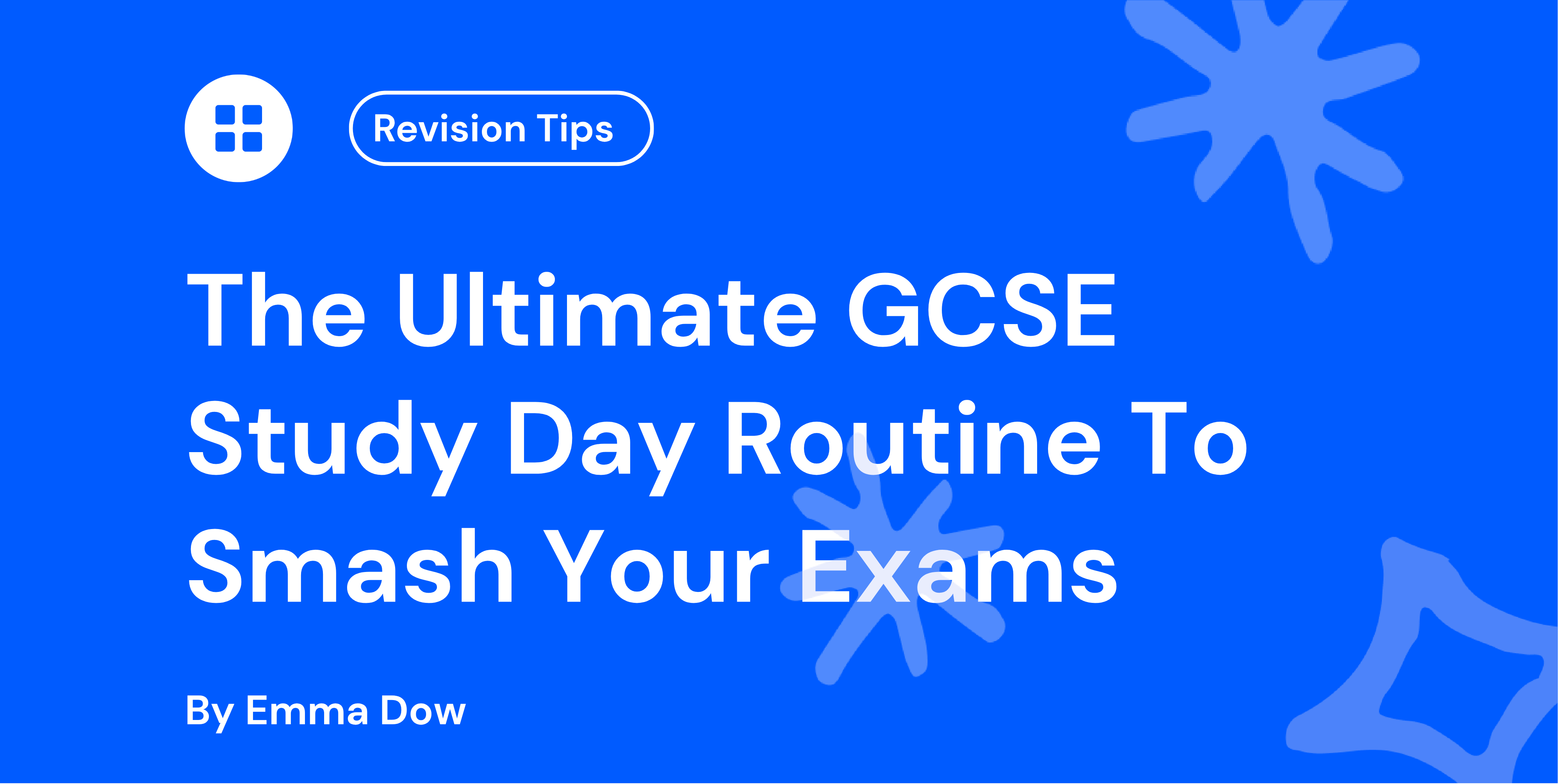 The Ultimate GCSE Study Day Routine
